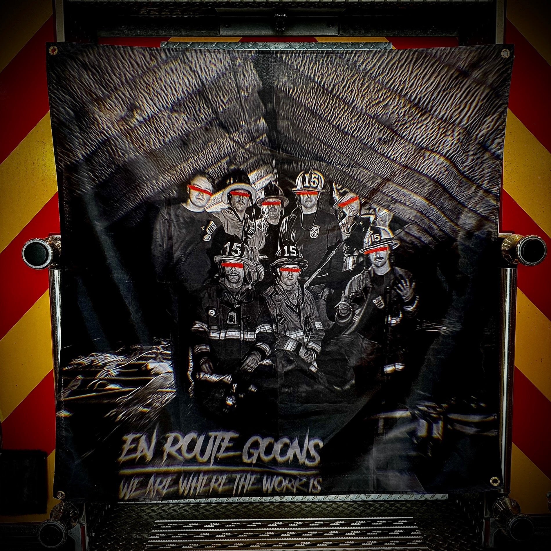 Custom En Route Goons Crew Flag